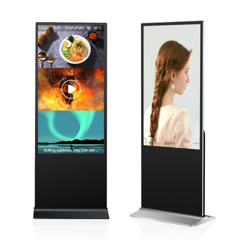 China Digital Led Poster Supplier – 32-65” Indoor Floor Stand LCD ...
